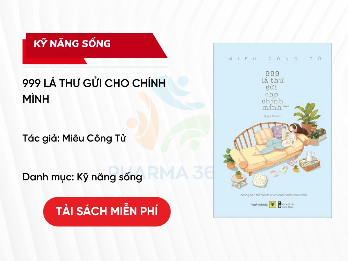 Tải miễn phí PDF 999 Lá Thư Gửi Cho Chính Mình - Miêu Công Tử